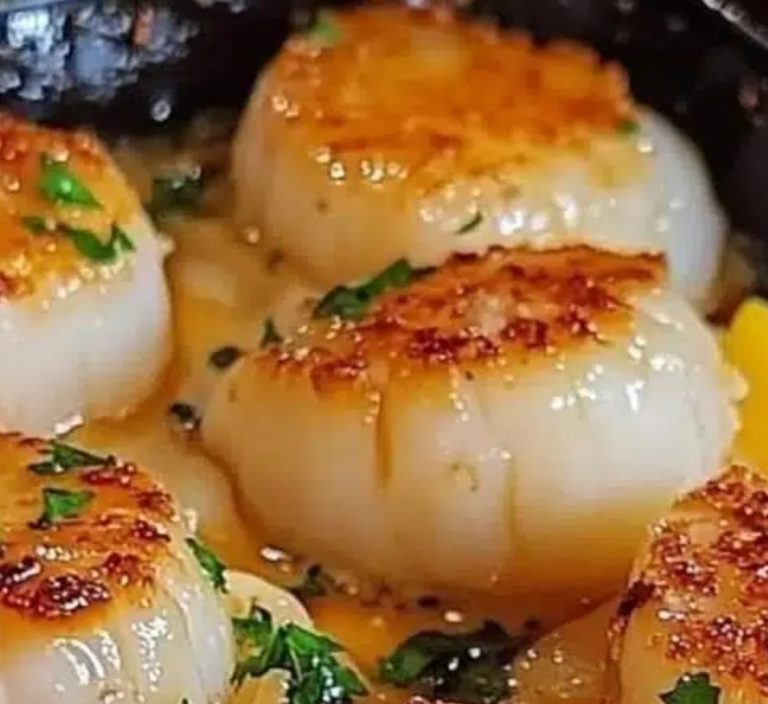Garlic Butter Baked Scallops – Sondo9 Recipes